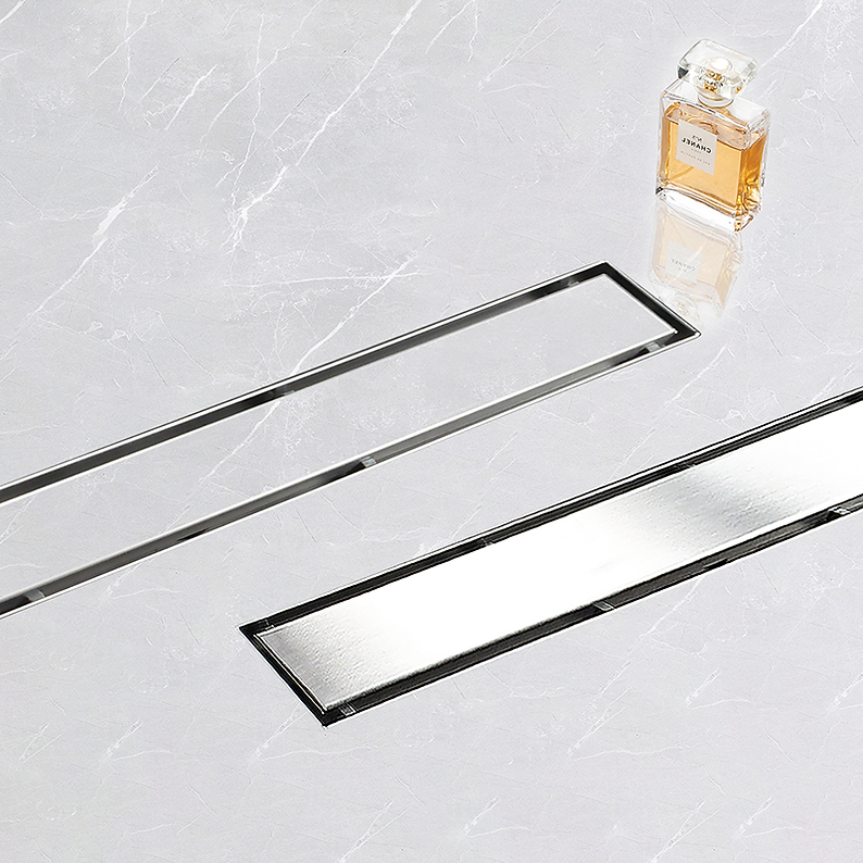 60" Dual Design, Reversible grate Linear drain ( 3 FINISH AVAILABLE ...